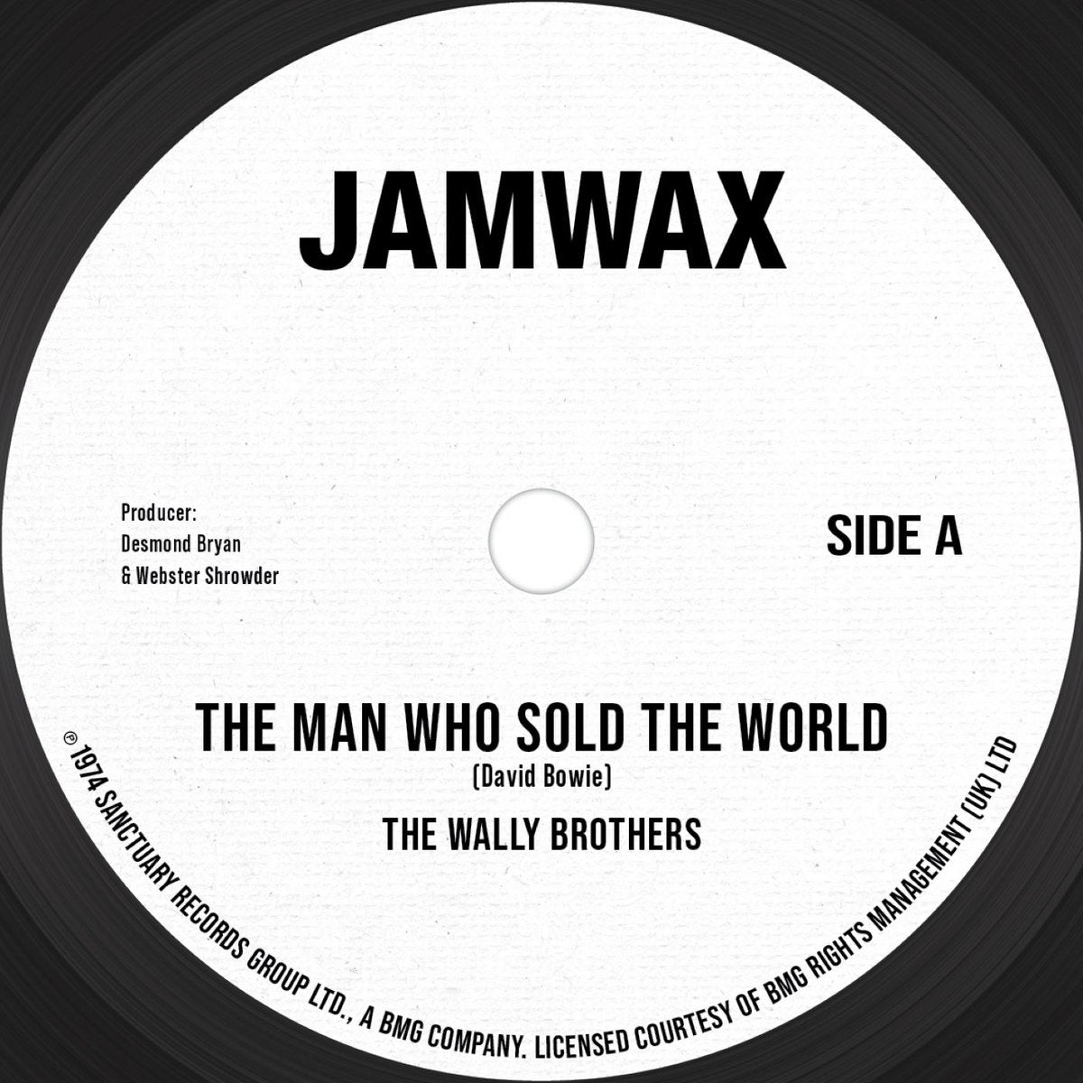 The Wally Brothers | The Man Who Sold The World 7" – Dubwise Vinyl